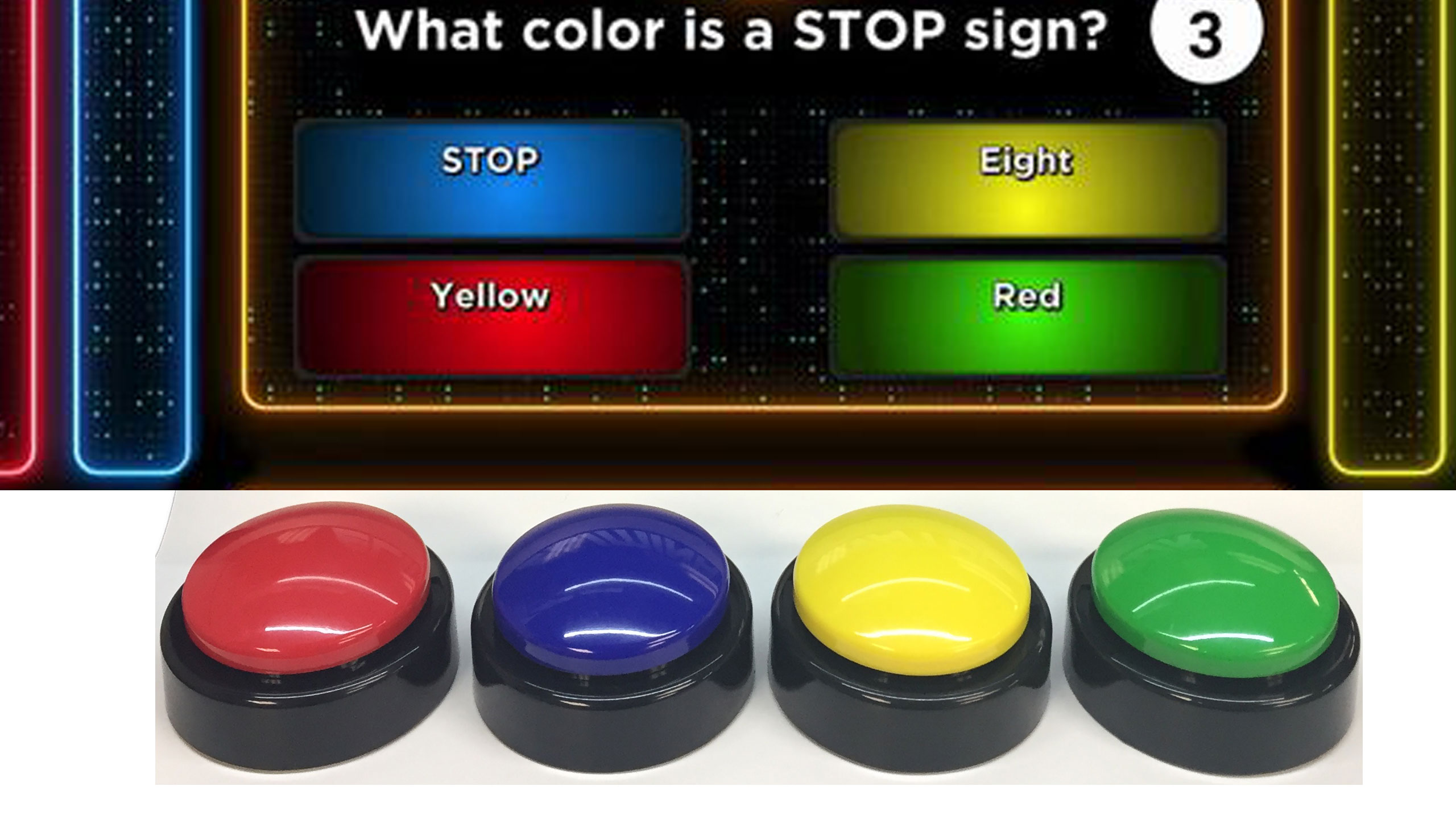 Professional Buzzers for Game Shows and Quizzes • Affordable Buzzers